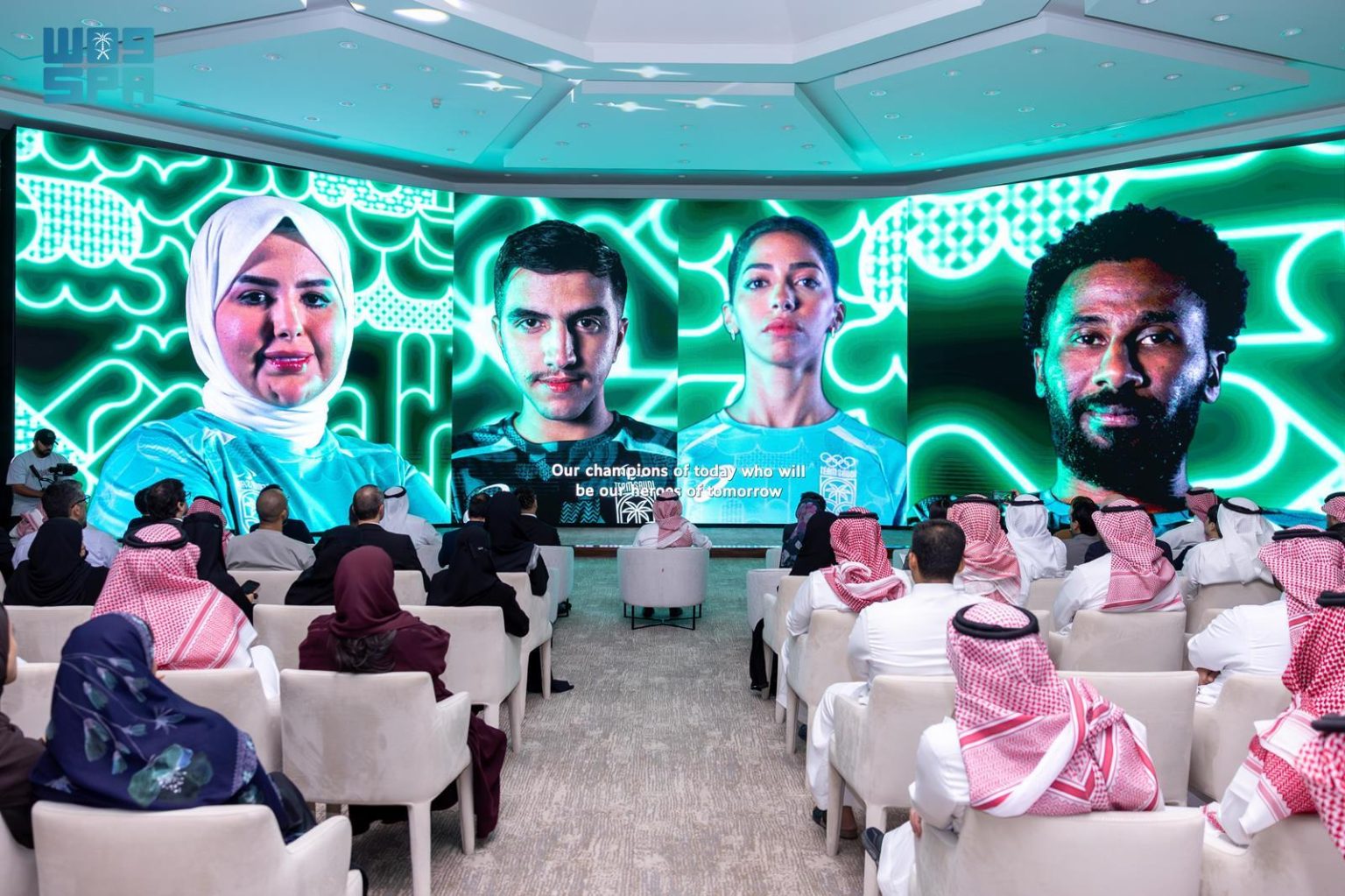 Saudi Olympic, Paralympic Committee Unveils New ‘Team Saudi’ Official ...